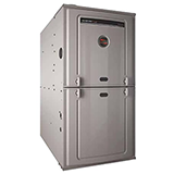 RUUD | FURNACE 80% 100K BTU UPFLOW/HORZ 2-STG VARIABLE SPEED ...